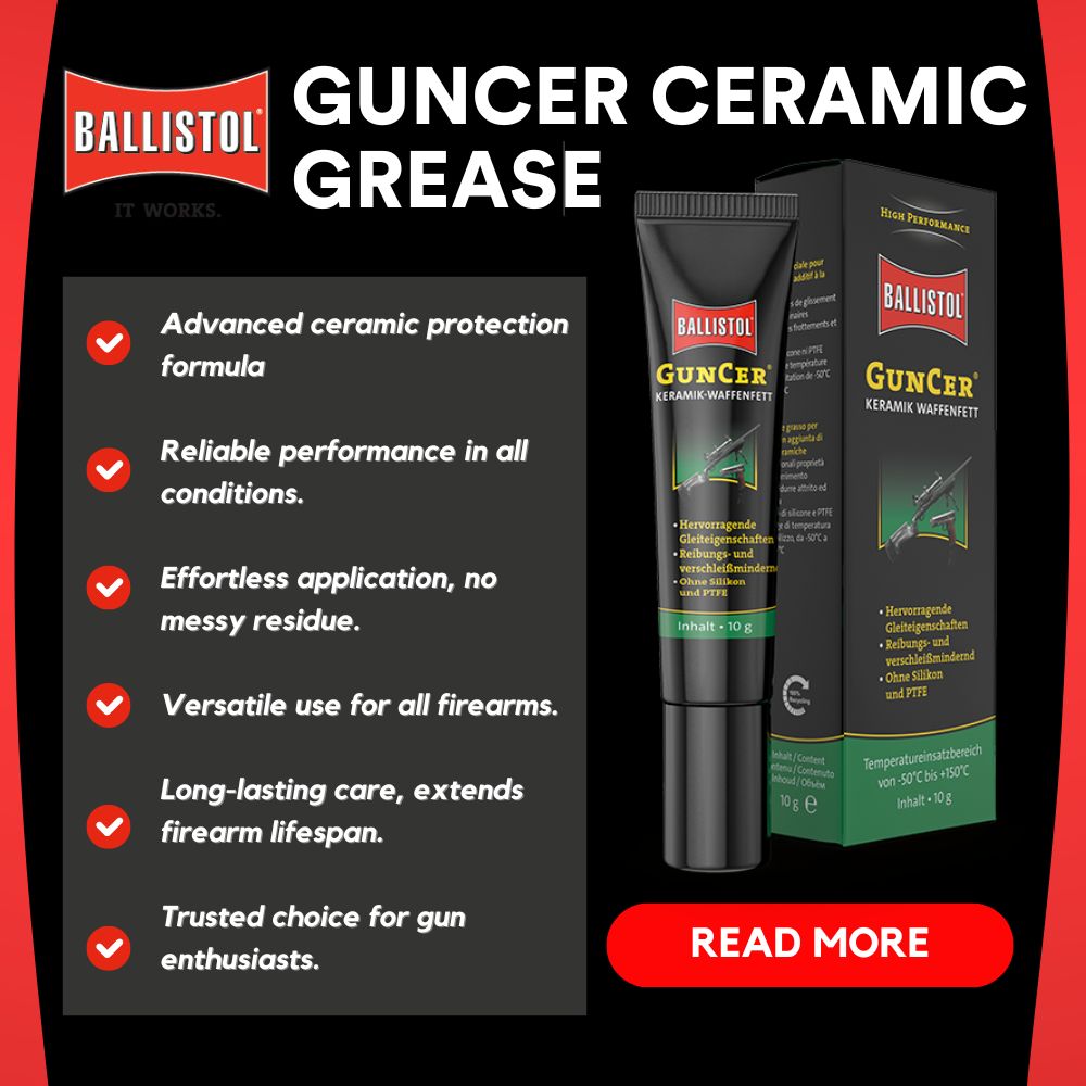 Ballistol UK > Article: Guncer High Performance Gun Grease